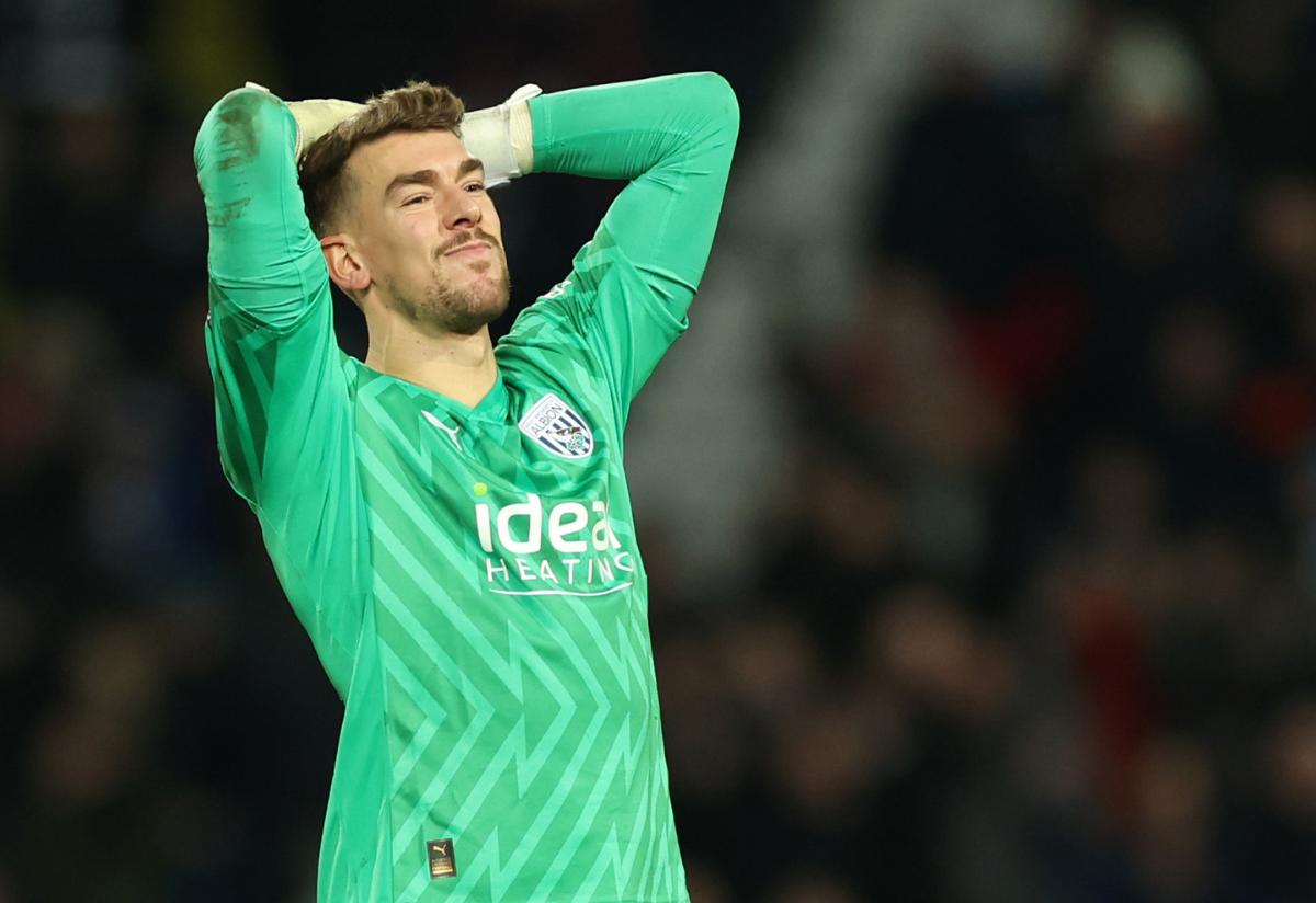 West Brom: Tony Brown rages at what Alex Palmer did v Southampton