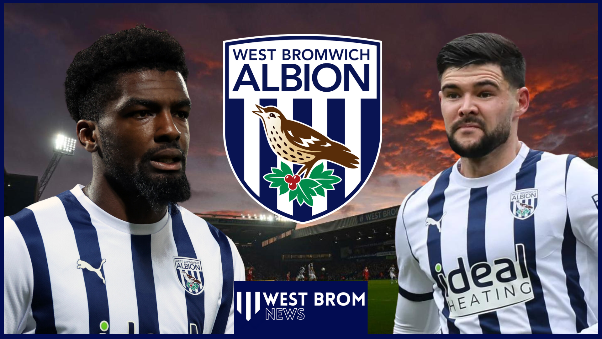 West Brom confirm contract updates for Kipre, Bartley and Mowatt