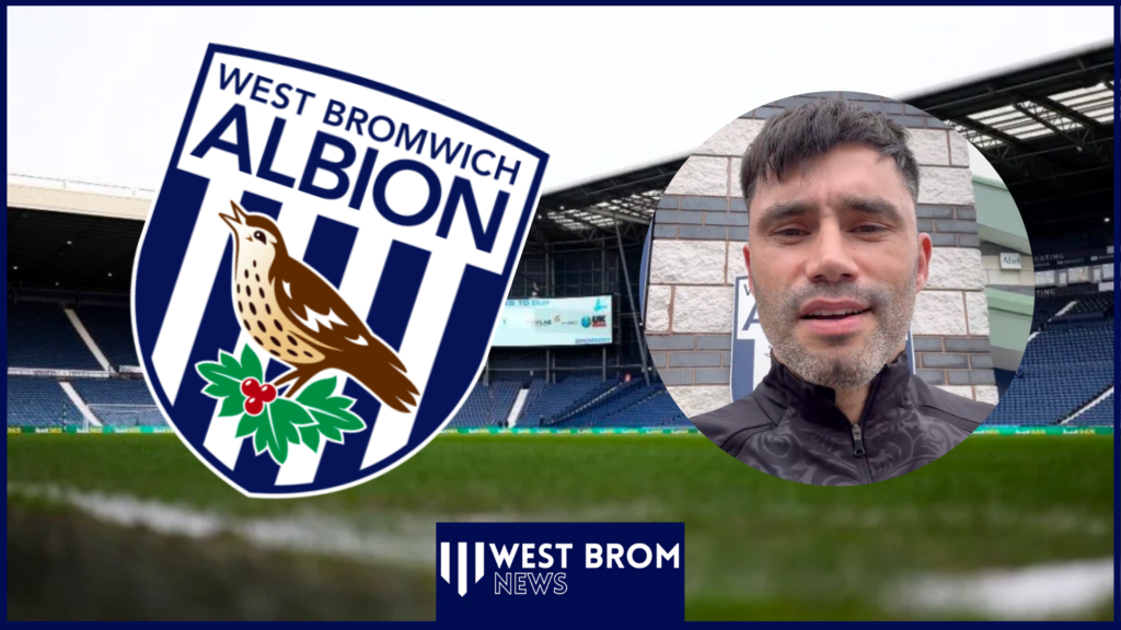 Claudio Yacob sends message to West Brom fans in new footage
