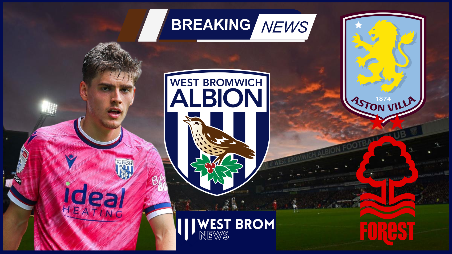 Fellows West Brom exit update emerges as Aston Villa send scouts