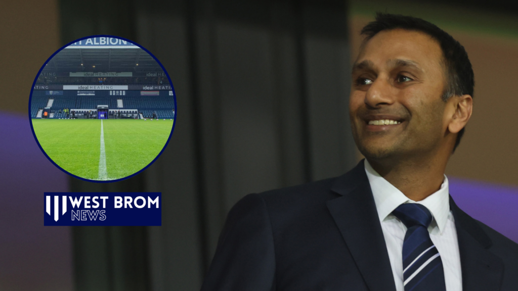 Shilen Patel sends message as The Hawthorns announcement made at West Brom