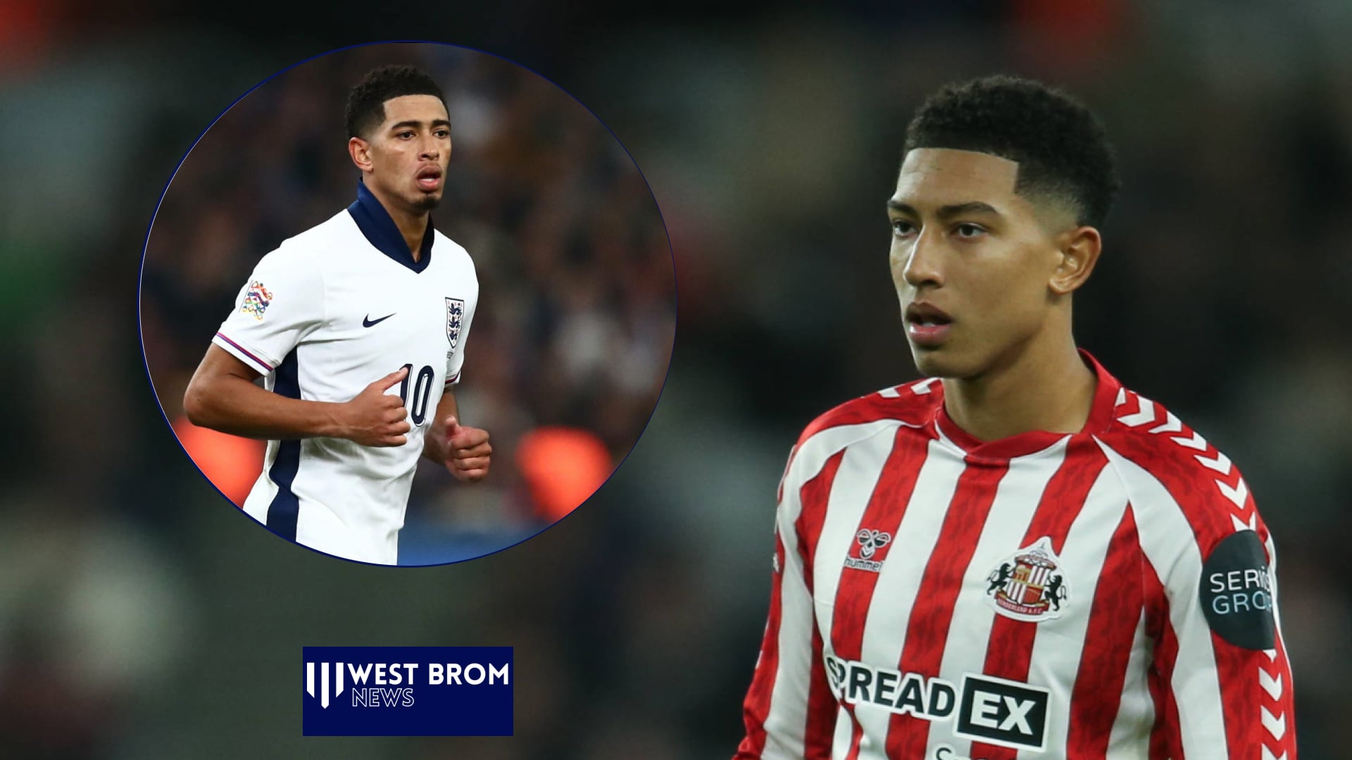 Jude Bellingham reacts as Jobe makes Black Country return at West Brom