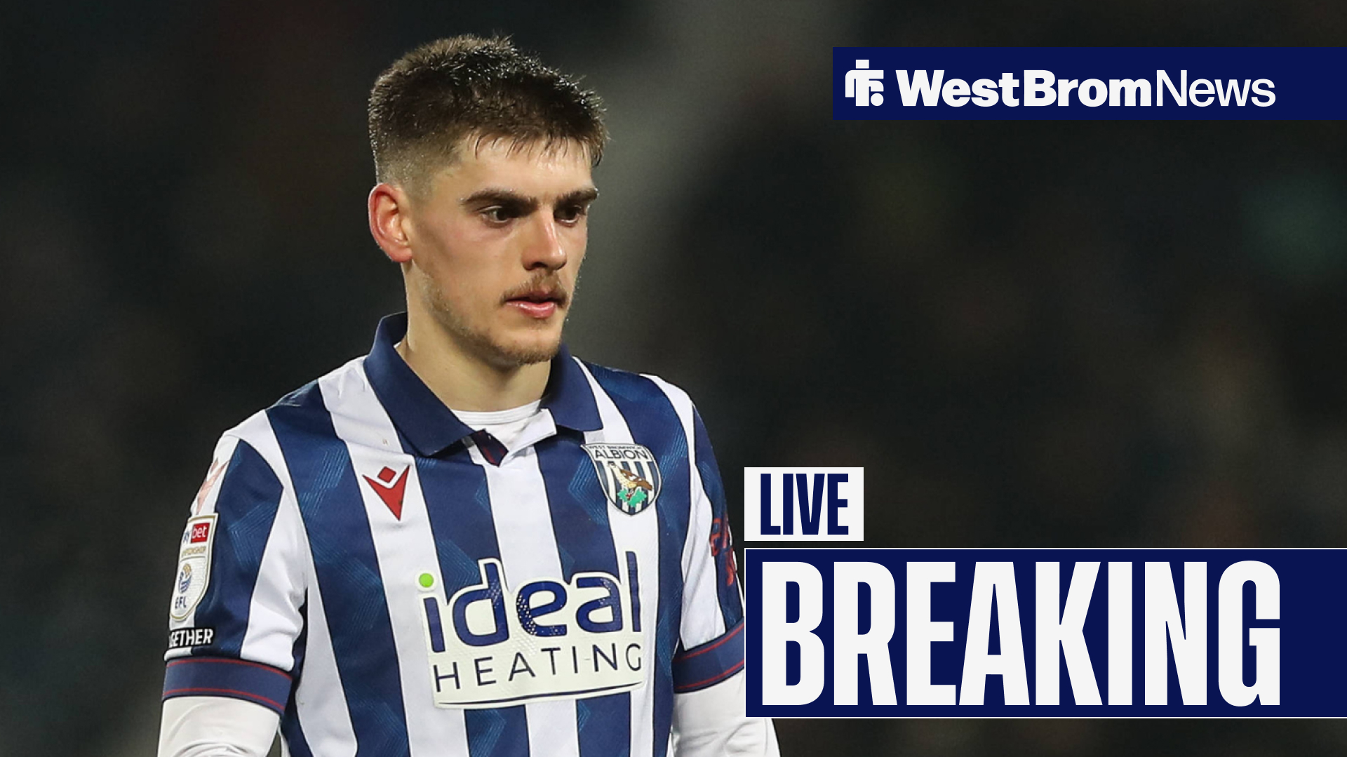 West Brom share major Tom Fellows announcement - West Brom News