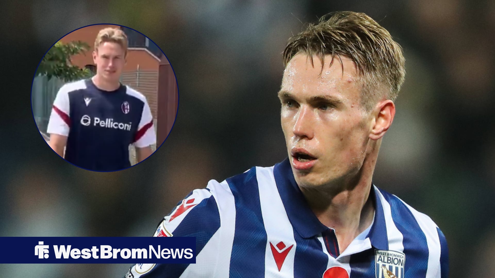 Torbjorn Heggem spotted in Bologna gear as lower West Brom exit fee ...