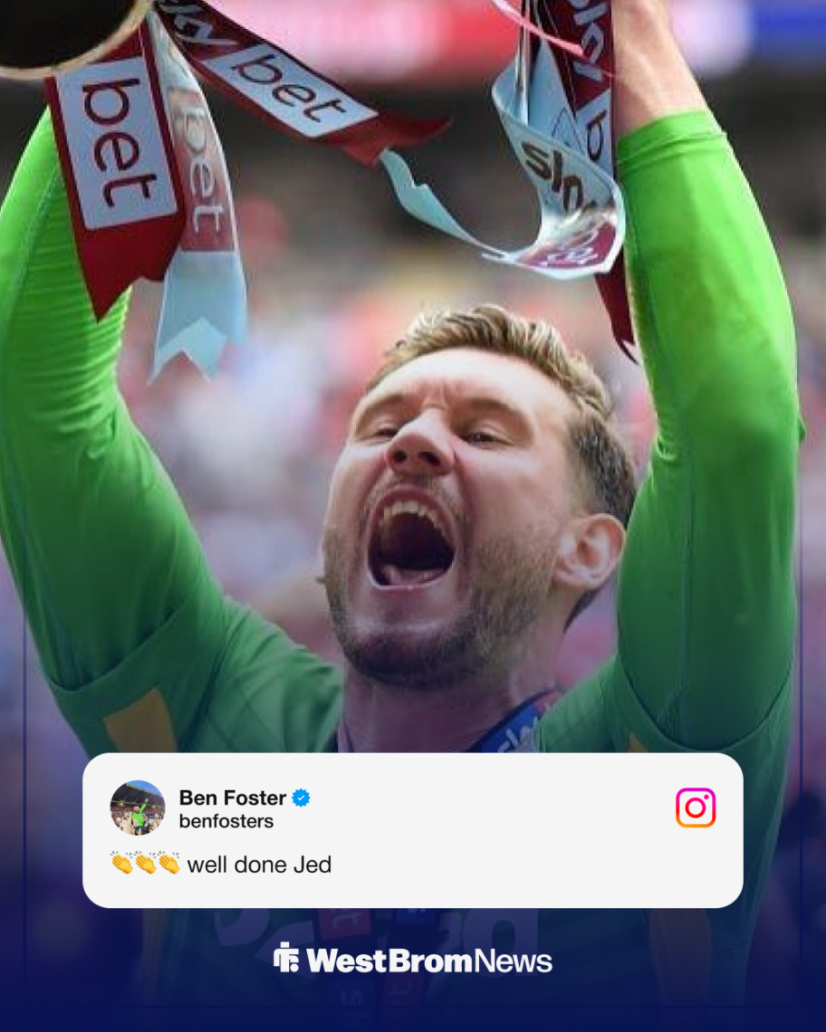 West Brom legend Ben Foster sends message as Aston Villa hero retires